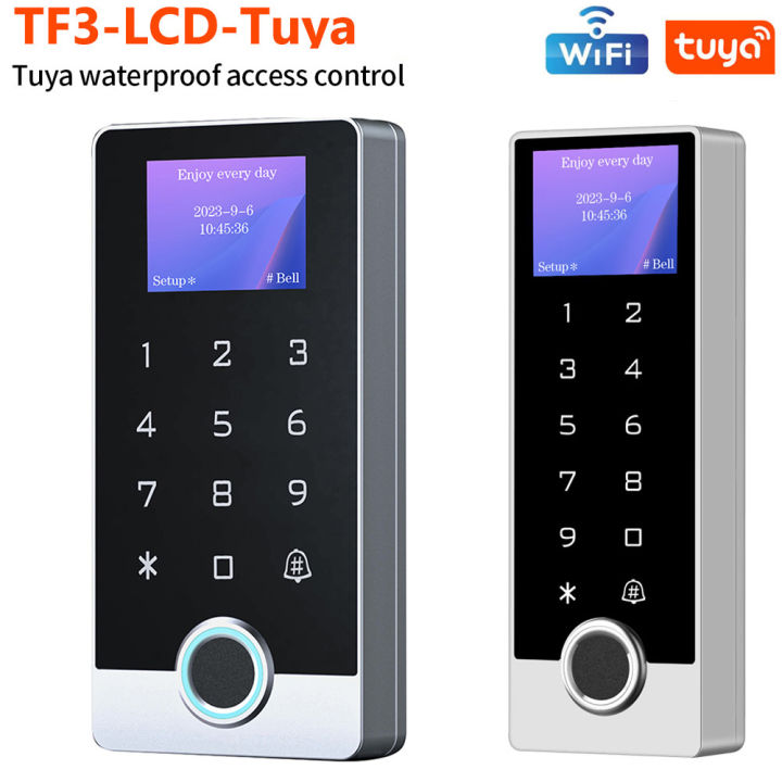 WIFI Tuya APP Keyless Door Lock Waterproof Fingerprint Access Control ...