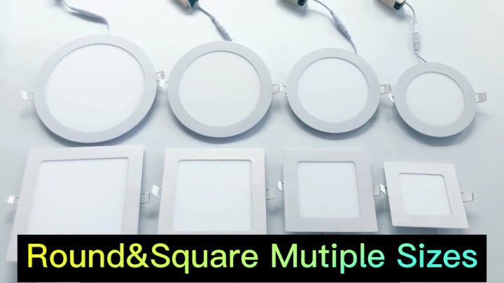 Ultra thin Panel light pinlight LED Downlight Round Ceiling Light ...