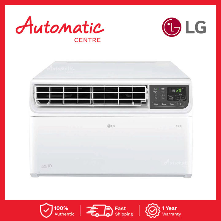 LG LA100GC2 1HP Inverter Dual Compressor LG ThinQ Window Type Air ...