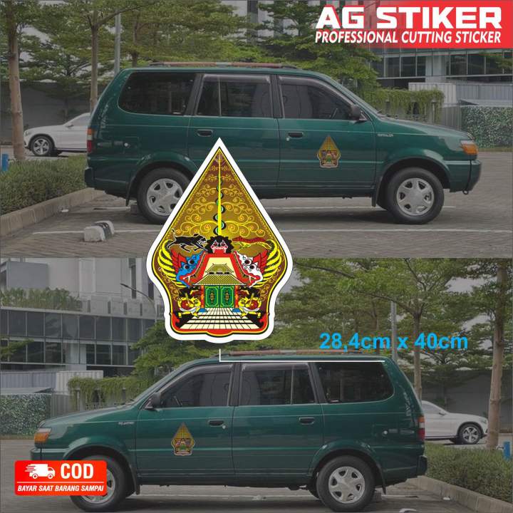 STIKER MOBIL KIJANG WAYANG GUNUNGAN STICKER MOBIL | Lazada Indonesia