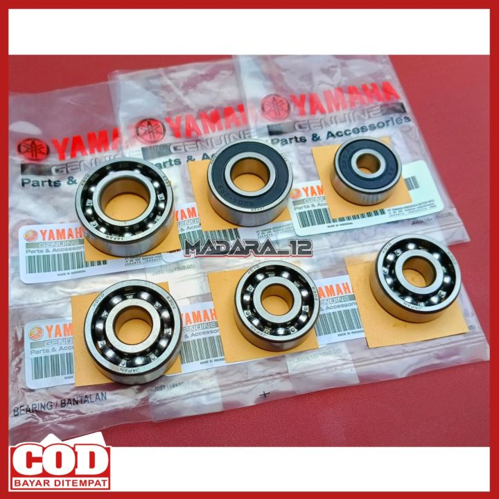 BEARING LAHER RASIO MESIN GEARBOX RASIO MESIN GARDAN SET 2DP YAMAHA ...