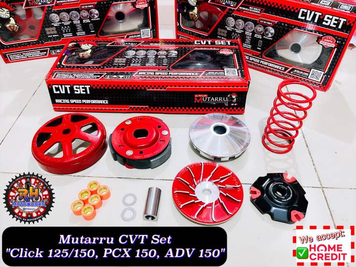 MUTARRU CVT SET for HONDA CLICK 125/ 150, PCX 150, ADV 150, BEAT CARB ...