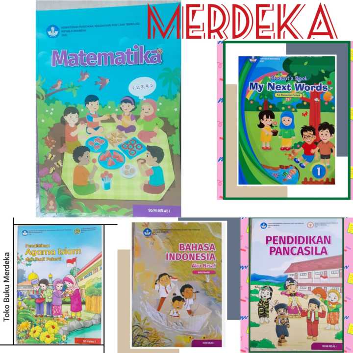 Buku Paket SD Kelas 1 Kurikulum Merdeka | Lazada Indonesia