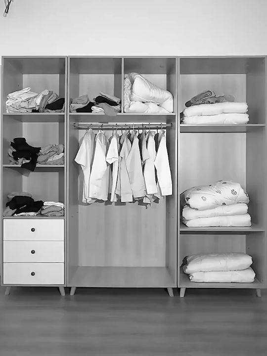 【2PCS】NEARER Clothes Storage Organizer Waterproof Large Folding Storage ...