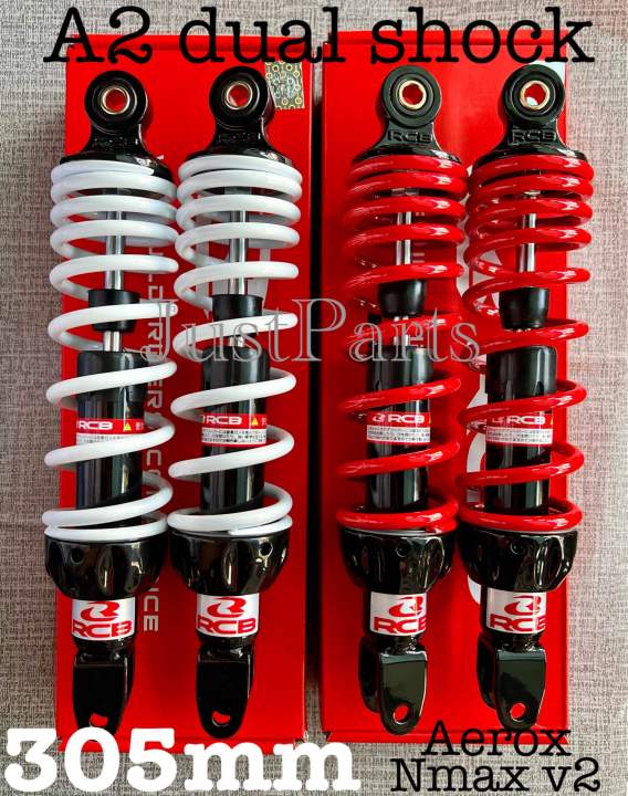 RCB A2 SERIES DUAL SHOCK AEROX/ NMAX V2 (305MM) | Lazada PH