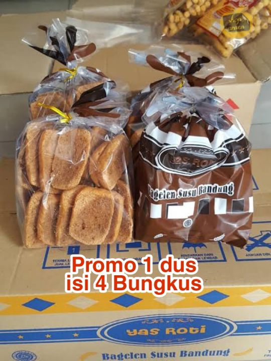 Roti Bagelen Yas Roti Rasa Cokelat Halal 1 Dus isi 4 bungkus | Lazada ...