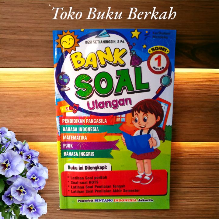 buku bank soal ulangan full color kelas 1 kurikulum merdeka 16×24 cm ...