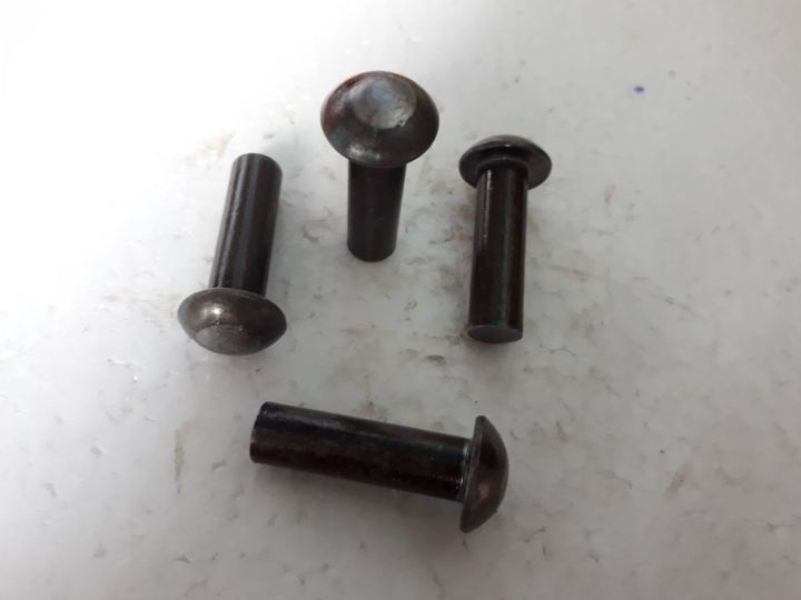 Paku sasis Mobil /Paku keling sasis mobil ukuran 12.5mm x 4cm harga per ...