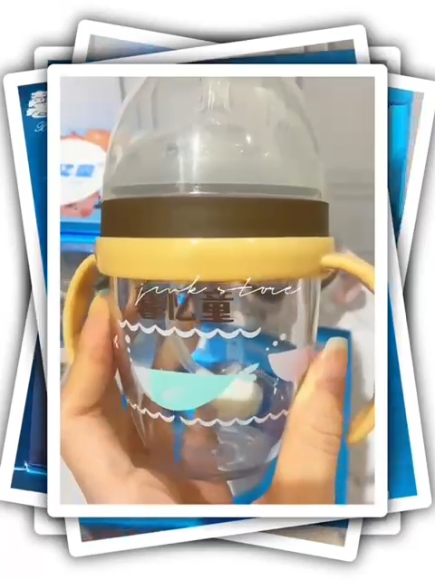 TRITAN botol susu premium 180ml atau 260ml bahan tebal dan packaging ...