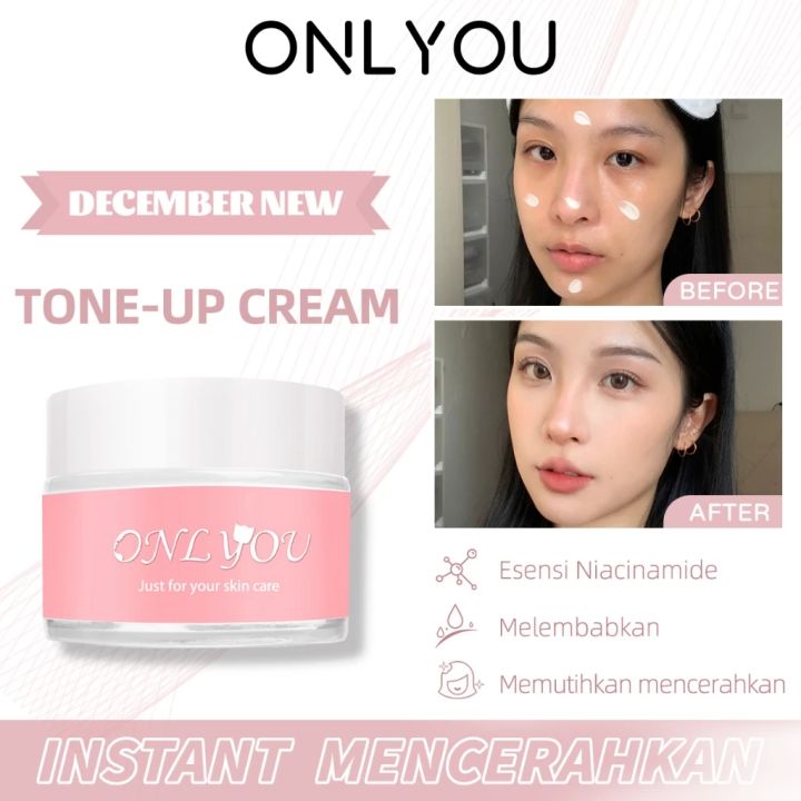 ONLYOU CC Cream - Bright Stuff Tone Up Cream Melembabkan kulit wajah ...