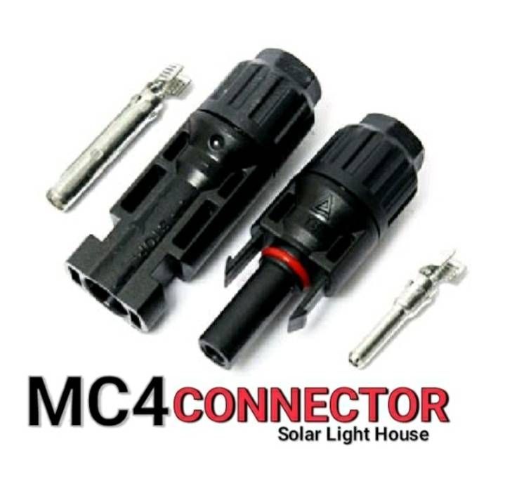 ขั้วต่อสายไฟ SOLAR CELL MC4 CONNECTOR | Lazada.co.th