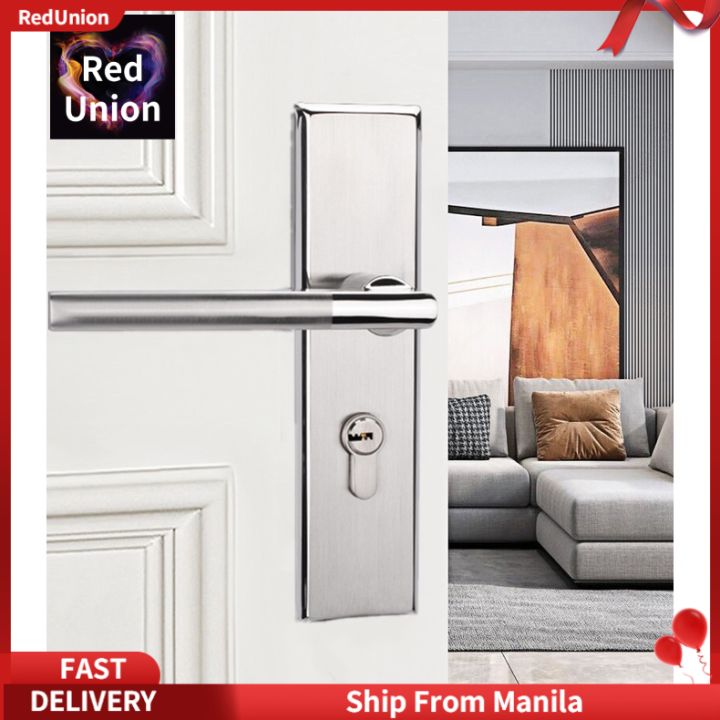 100% Stainless Steel Door Lock Home Room Door Lock Doorknob (COD) door ...