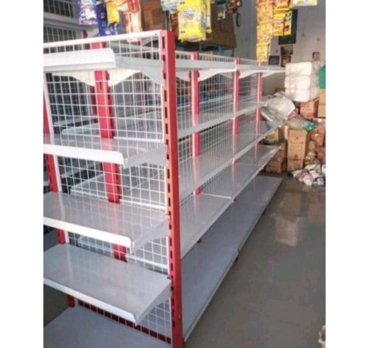Rak gondola single starting L 30*90*150 5 shelving | Lazada Indonesia