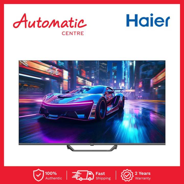 Haier QLED H50S80EUX 50-inch QLED Google TV with Color Gamut and ...