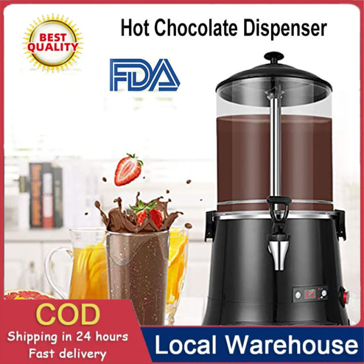 Hot Chocolate Dispenser Commercial Hot Chocolate Machine 400W Chocolate ...