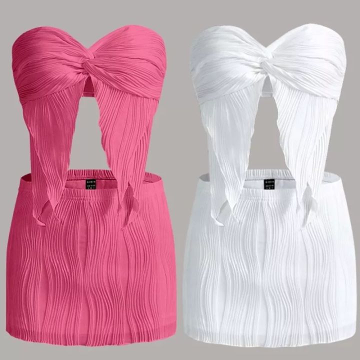 BUTTERFLY TERNO TOP AND SHIRT COORDINATE PLAIN TREE BARK FABRIC FIT UP ...