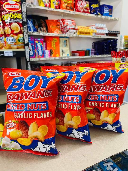 boy bawang assorted nuts / peanuts / cracker nuts / snack mix / 90 g ...