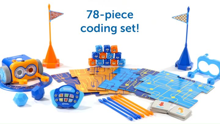 [5 ขวบ+] BOTLEY THE CODING ROBOT 2.0 ของเล่น หุ่นยนต์ โค้ดดิ้ง ฝึกสมอง ...