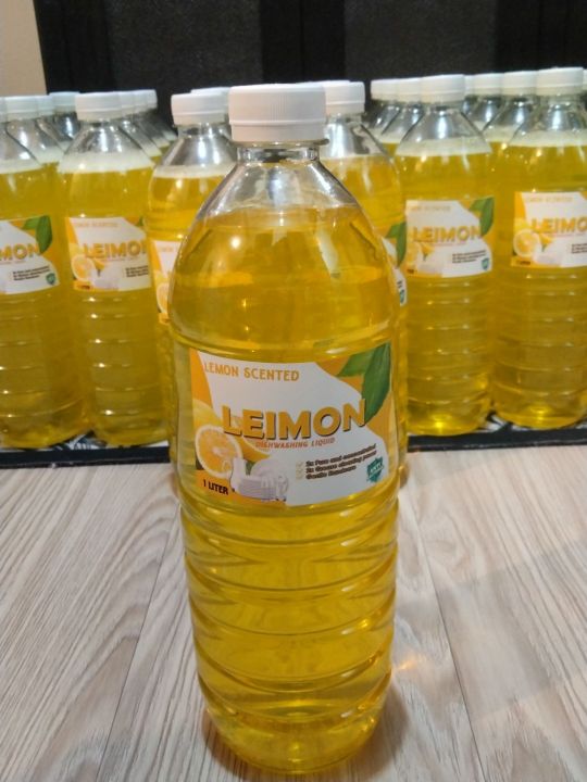 Dishwashing liquid - Lemon scented with antibacterial 1 liter | Lazada