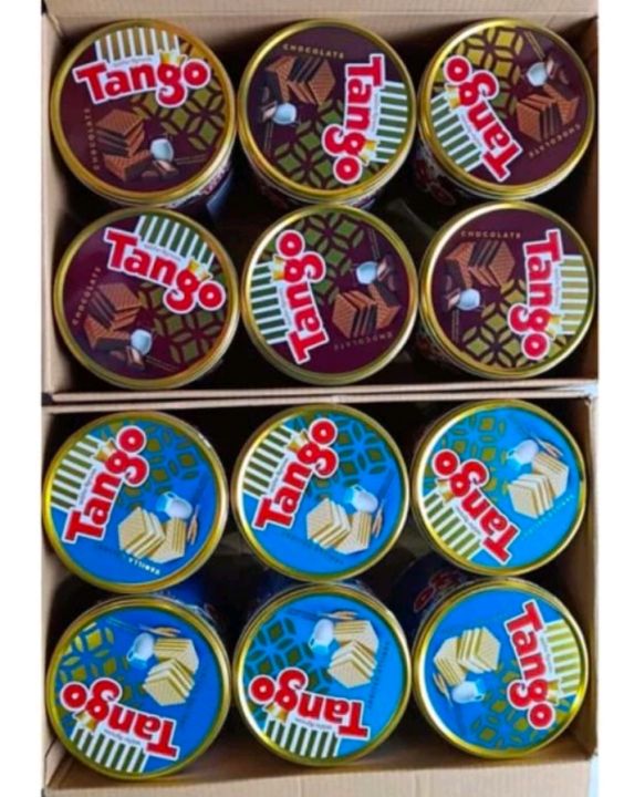 Tango wafer renyah kalengan, tango wafer vanila coklat | Lazada Indonesia