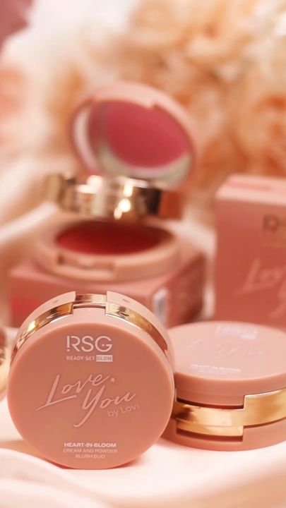 RSG x LOVI Heart-in-Bloom Cream and Powder Blush Duo - Love,You by Lovi ...