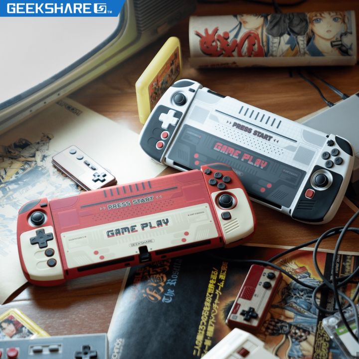 GeekShare™ Case Nintendo Switch / Switch OLED ลาย Retro Game Play Edition เคสรอบตัว เนื้องานเกรด ...