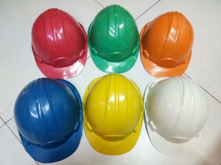 Helm Proyek Safety Merek Ultra Komplit inner Dan Tali dagu | Lazada ...