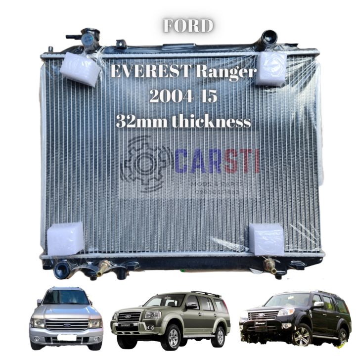 Radiator Everest Ranger Ford Plastic 2004-14 2.5 3.0 Manual Automatic ...