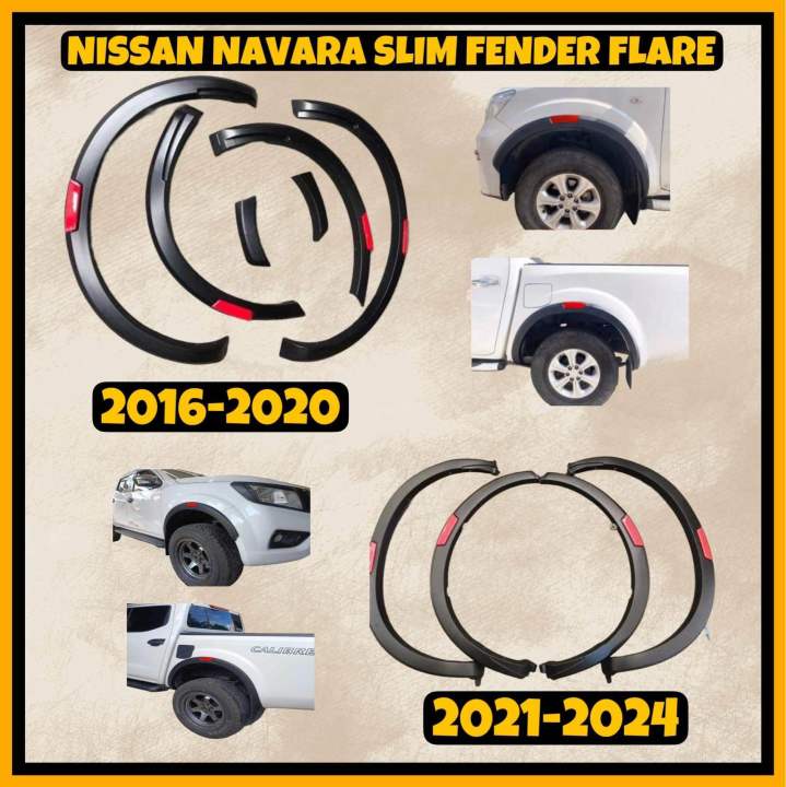 NISSAN NAVARA 2016-2024 SLIM FENDER FLARE | Lazada PH