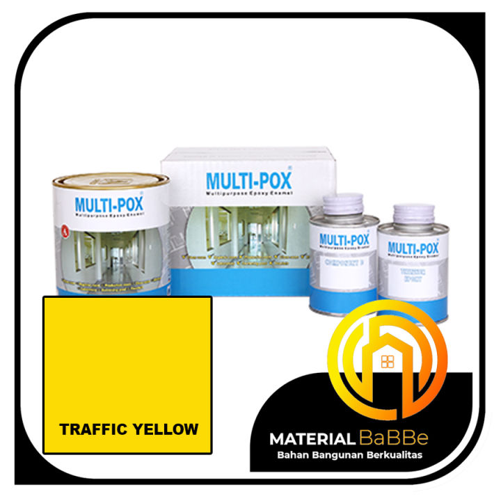 Propan Multipox MX-99 Traffic Yellow 1 Liter Set | Cat Epoxy Enamel 2 ...