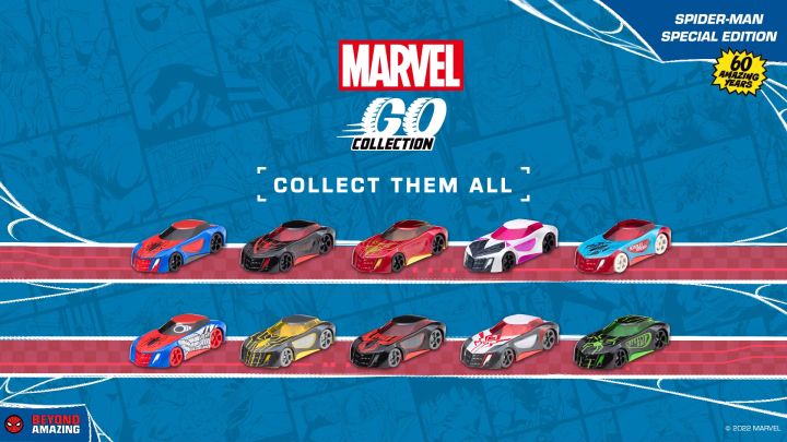 Marvel Go Collection Wave 4 Racing Ghost Spider Vehicle | Lazada PH