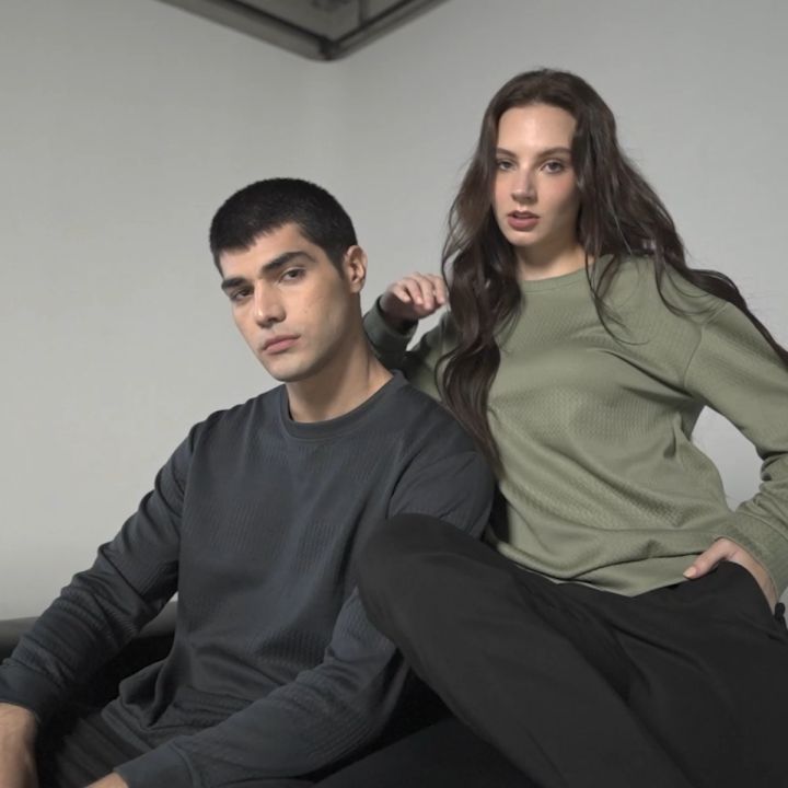 INSPI Textured Pullover Collection For Men Long Sleeve Sweater For ...