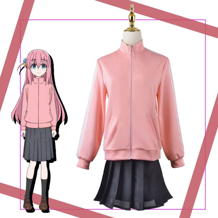 Bocchi The Rock Gotou Hitori Ijichi Nijika Cosplay Costume JK Uniform ...