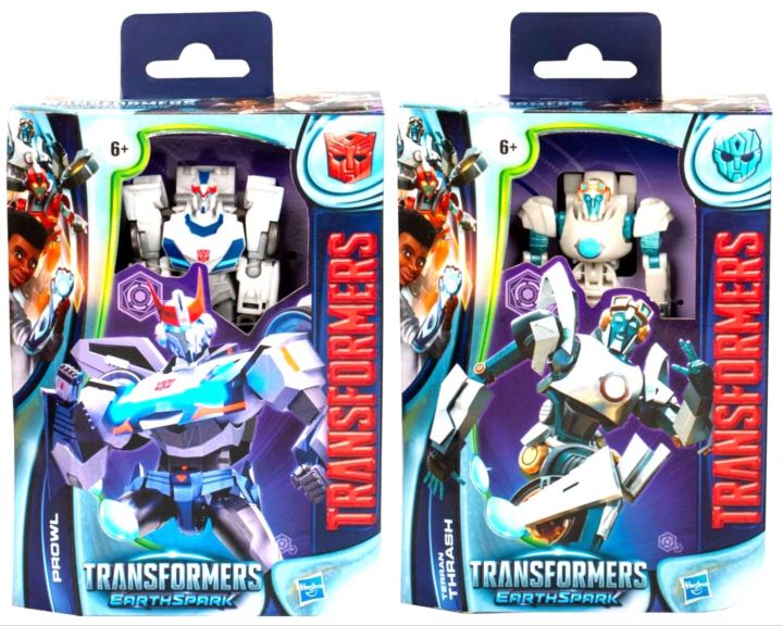 Transformers Earthspark Prowl Thrash Nightshade Optimus Prime | Lazada