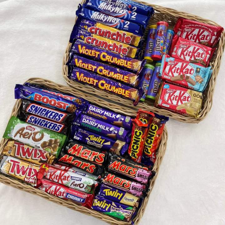 Imported Chocolates from Australia Sold by piece (Kitkat, Twix, Mars ...