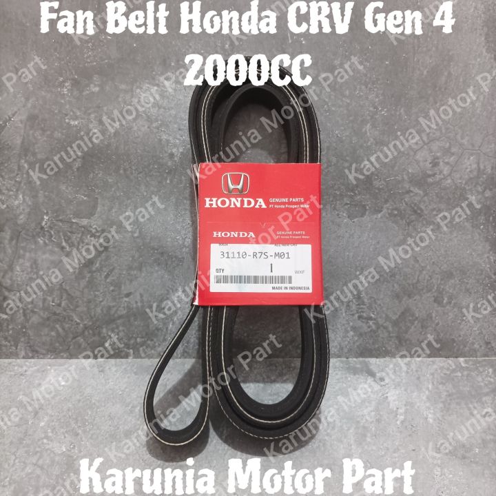 Fanbelt vbelt fan belt Tali kipas Honda All New CRV GEN 4 2.0 2000cc 6PK 2074 Original | Lazada ...