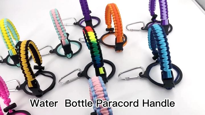 Insulating Bottle Handheld Rope Water Bottle Handheld Rope Colored Rope ...