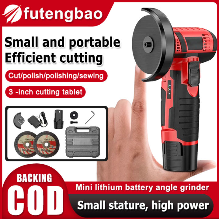 Original Cordless Angle Grinder Mini 3 INCH Cutter 12V Electric Hand ...
