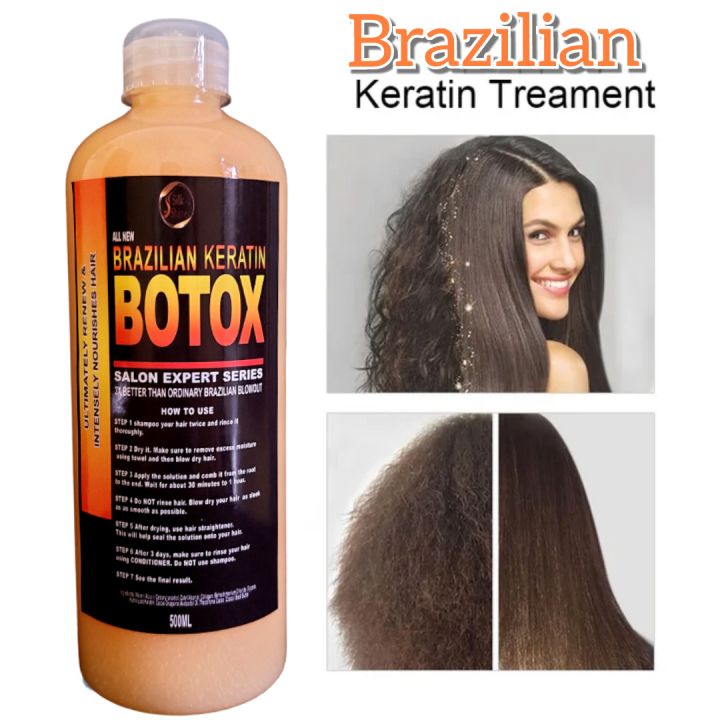 Brazilian Hair Botox Keratin Treatment with Straightening effect ...