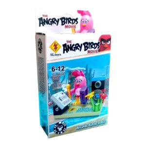 Mainan Anak Bongkar Pasang DIY Angry Bird Block Brick