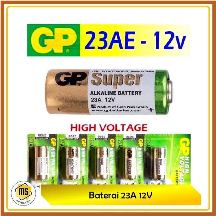 Baterai 23A 12V GP Super Alkaline | Lazada Indonesia