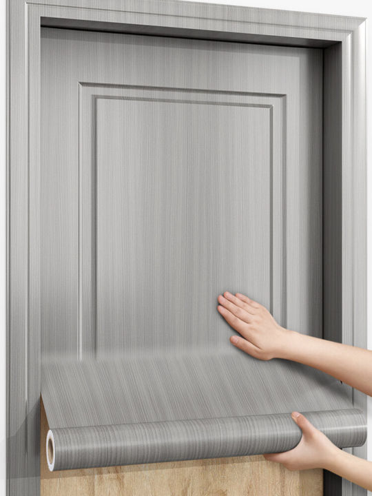Refurbish Door Sticker Self Adhesive Whole Sheet Wallpaper Old Door ...