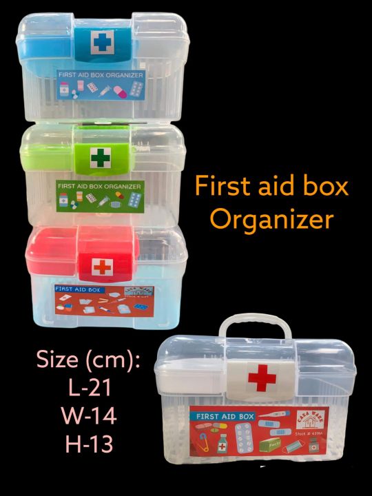 COLORED MEDKIT/ FIRST AID KIT STOCK #639 | Lazada PH