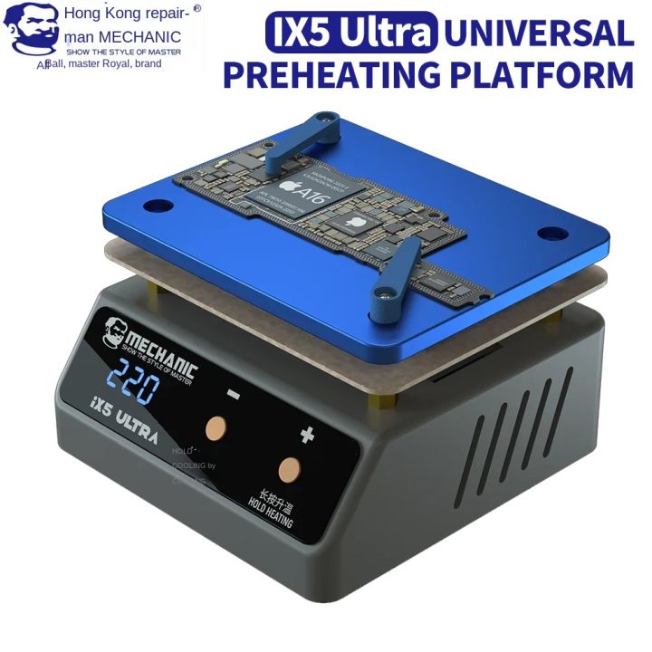 MECHANIC IX5 Ultra Universal Preheating Layering Platform for Motherboard Layering Tin Planting ...