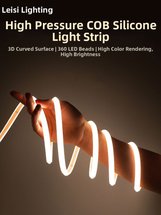 NVC | High Voltage COB Light Strip 220v for Living Room Ceiling ...