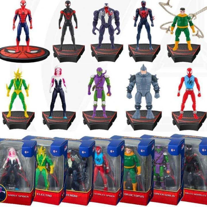 Zd Original Spider Man 4inch Green Goblin Doctor Octopus Venom Action ...