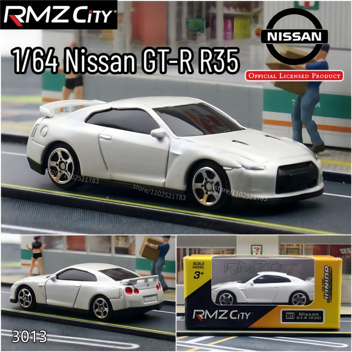 1:64 Nissan GT-R R35 Diecast Car Model Replica Miniature Art Scale ...