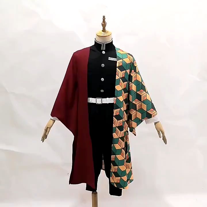 Anime Demon Slayer Kimetsu No Yaiba Tomioka Giyuu Cosplay Costume ...