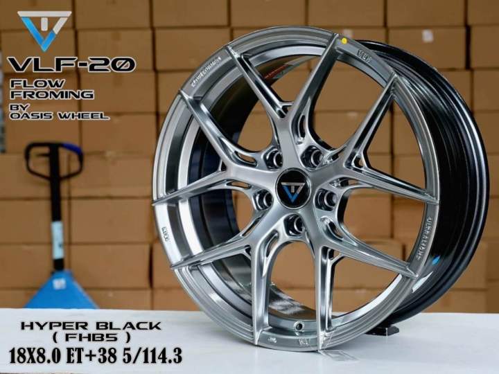 ล้อแม็กซ์รุ่น VLF-20 ขอบ 18”x8.0” 5/114.3 ออฟเซ็ท +38 เป็นล้อ Flow Forming มีน้ำหนักเบาประหยัด ...