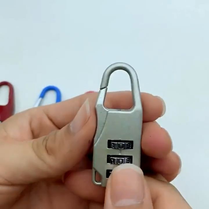 Mini Dial Digits Code Number Password Combination Padlock Safety Travel
